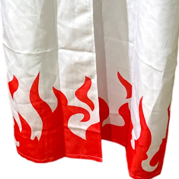 Cosplay | Jackets & Coats | Naruto Adult Halloween Cosplay Flame Cloak ...